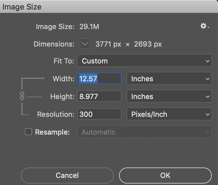 Solved: Resolution incorrect - Adobe Community - 10710273
