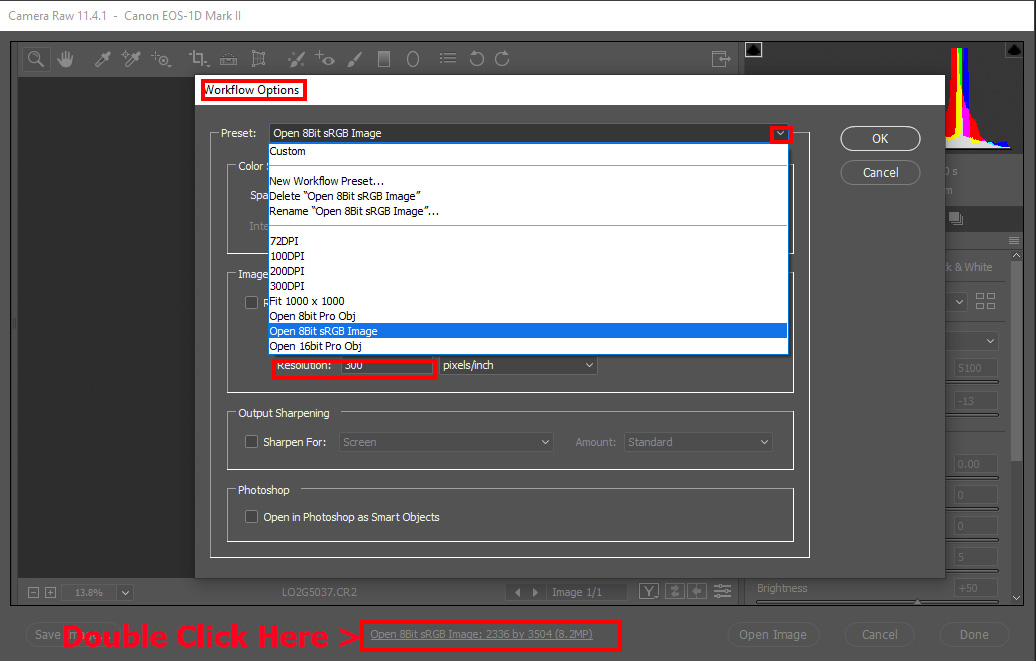 Solved: Resolution incorrect - Adobe Community - 10710273