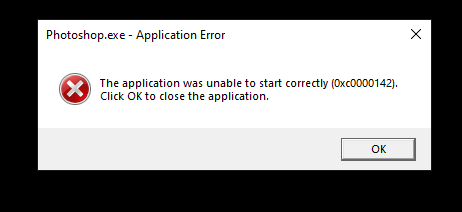 Photoshop CC 2021 wont launch due to error loadi... - Adobe Community ...