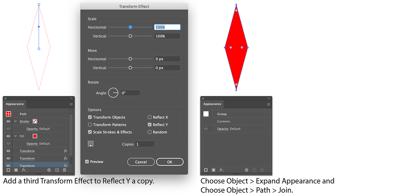 Solved: Newbie---Make a diamond with specific angles - Adobe Product Community - 11758465