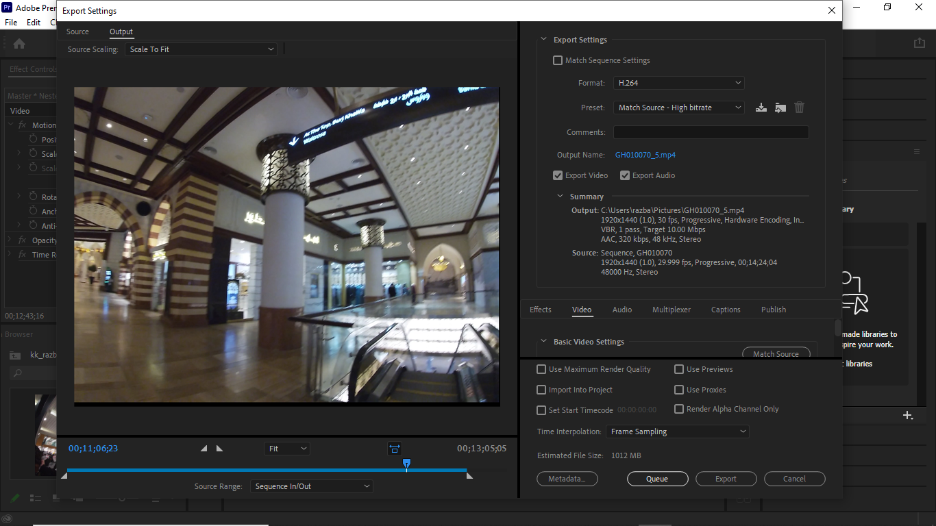 Gopro Aspect ratio 1440p - Adobe Product Community - 11763069
