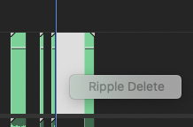Is there a way to ripple delete ALL the gaps at on... - Adobe Community ...