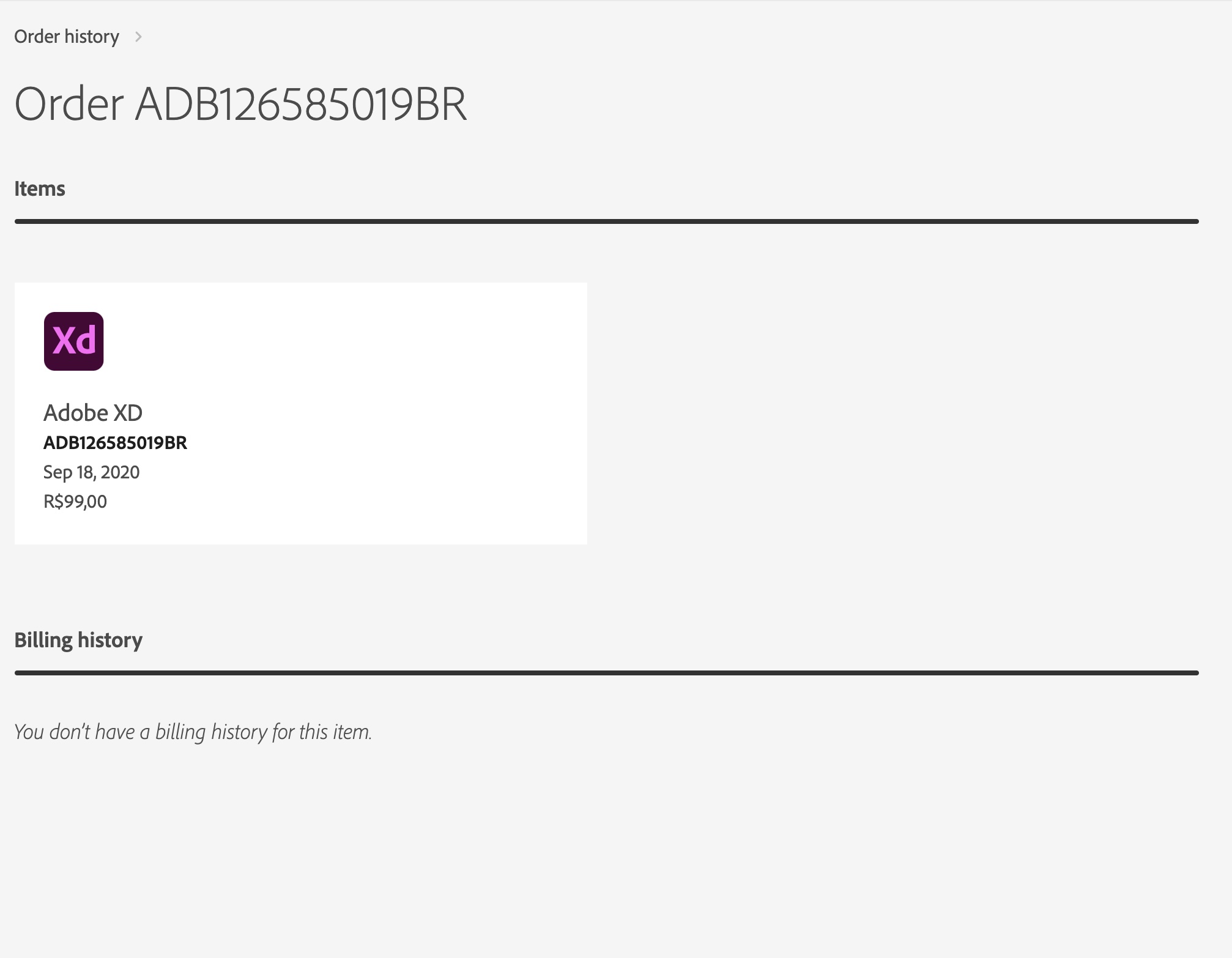 Where is my invoice? - Adobe Community - 11769709
