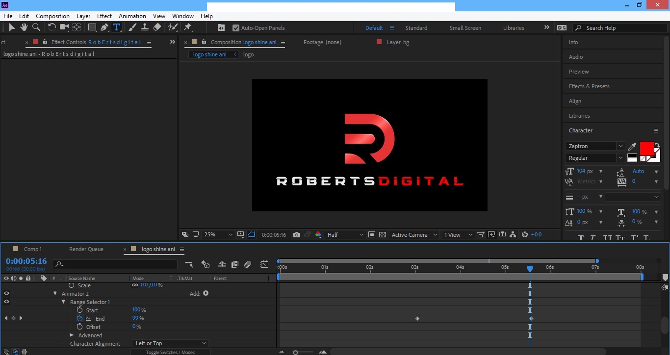 A difficult request [Scrambling Letters Animation] - Adobe Product Community - 11773328