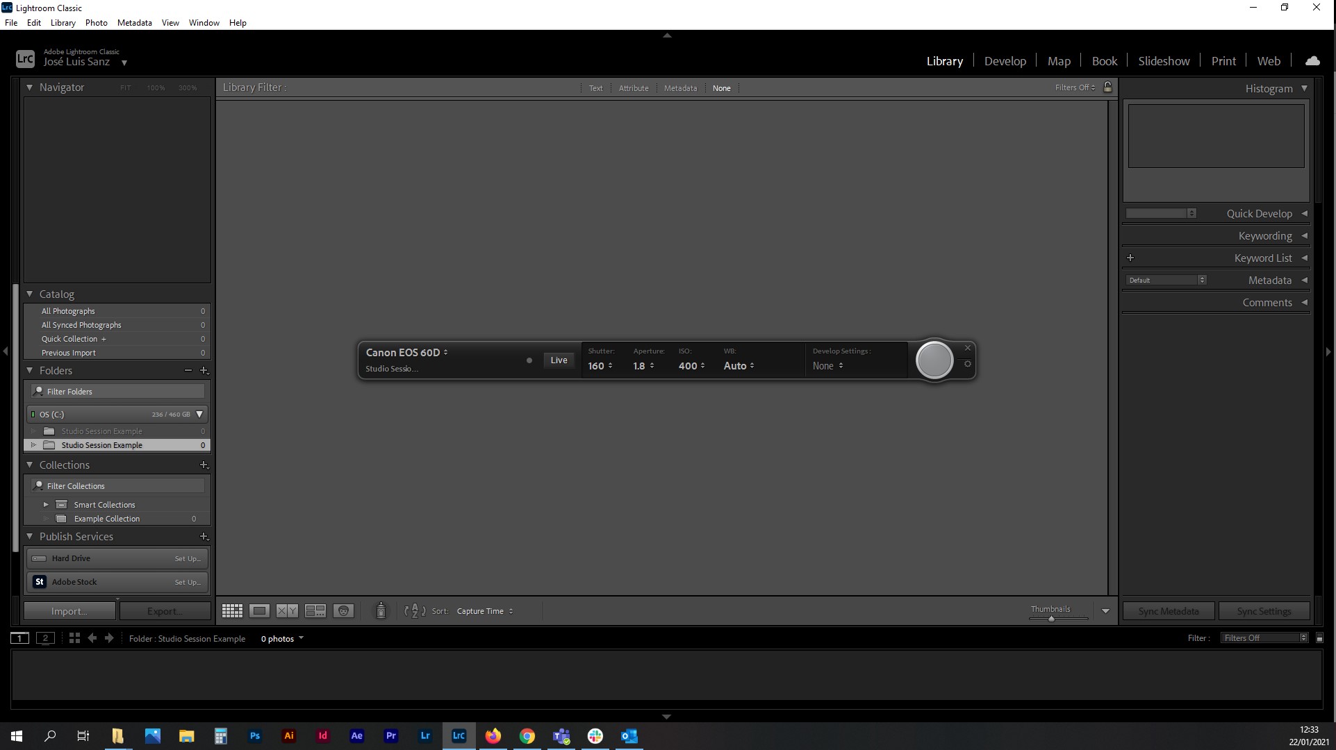 Tethering does not work: the camera is connected b... - Adobe Community ...