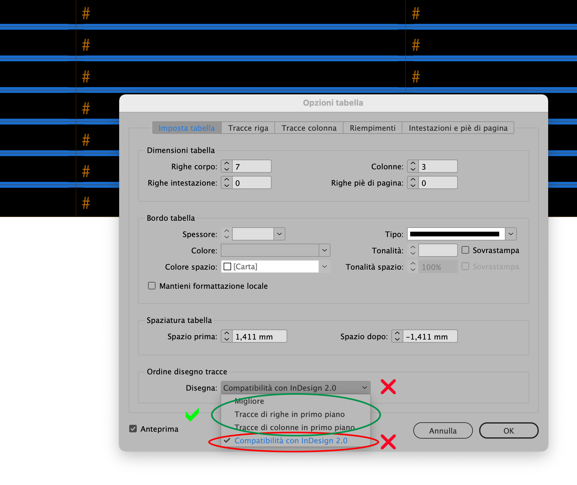 Solved: Table stroke - interrupted dynamic design - Adobe Product ...