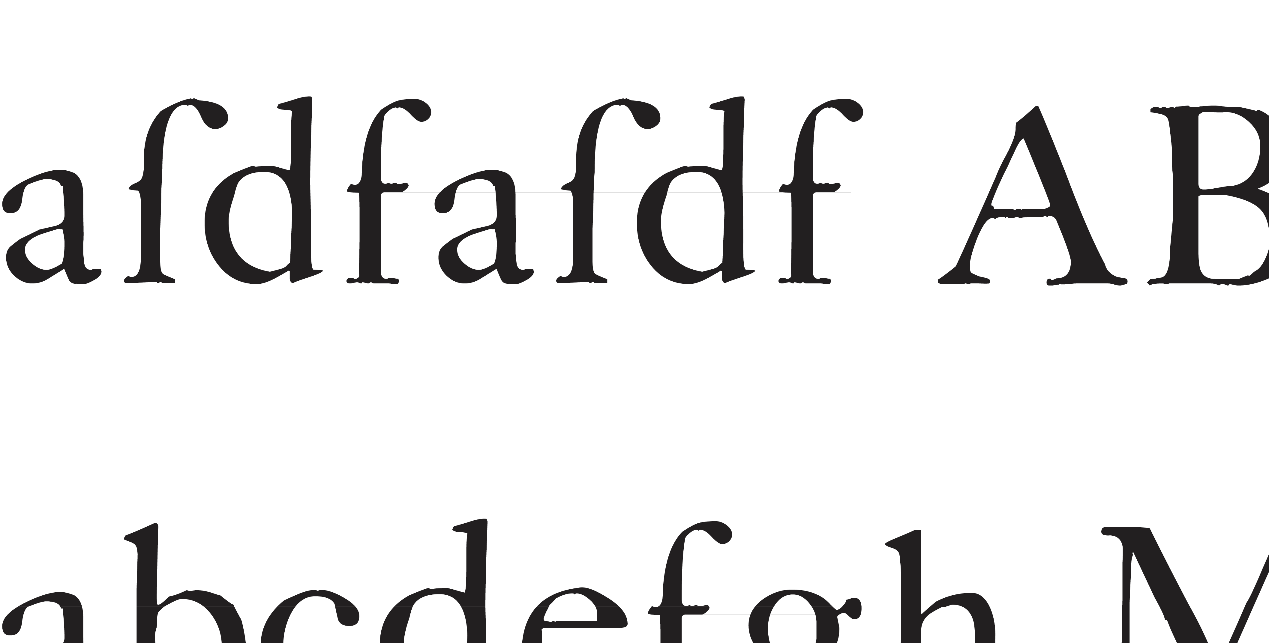 Thin line visible around Ascender and Descender in... - Adobe Product ...
