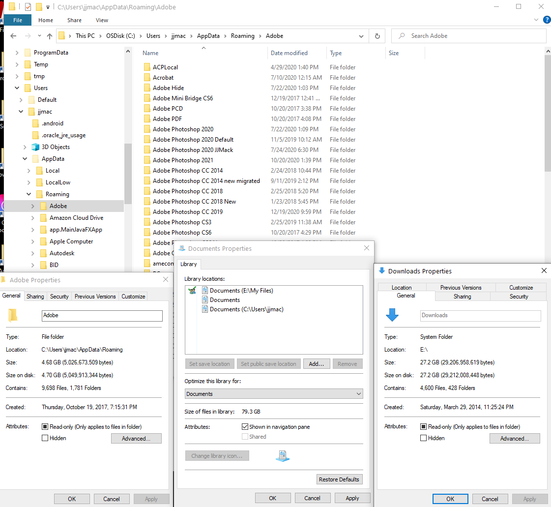 Scratch disk issues with Photoshop 22.1.1 on Windo... - Adobe Product ...