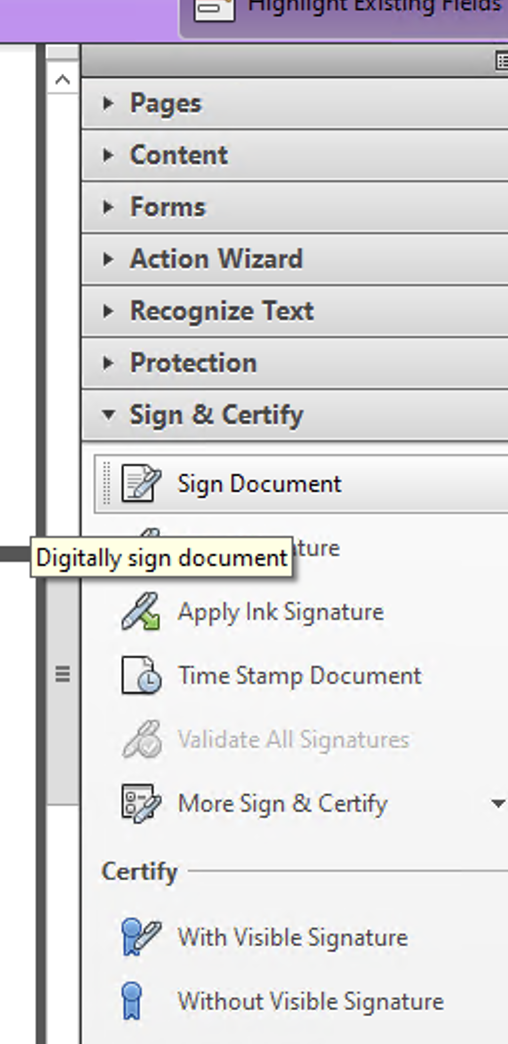Solved: Digitally Sign Document No Longer Works - Adobe Community ...
