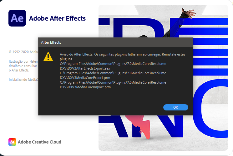 Erro de renderização via MediaEncoder - Adobe Community - 11795353