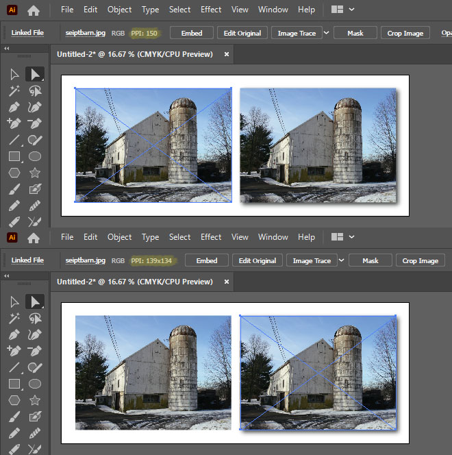 Solved: Image resolution is lowered after adding drop shad... - Adobe ...