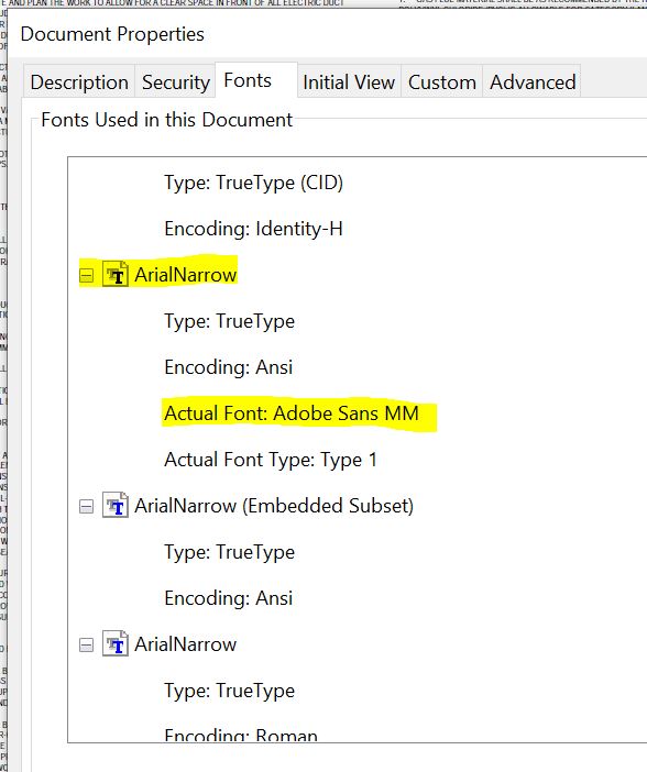 Text garbled in Combined PDF - Adobe Product Community - 10715076