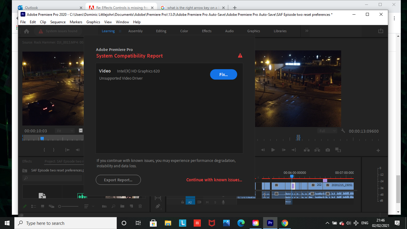 Effects Controls is missing from my project. - Adobe Community - 11801218
