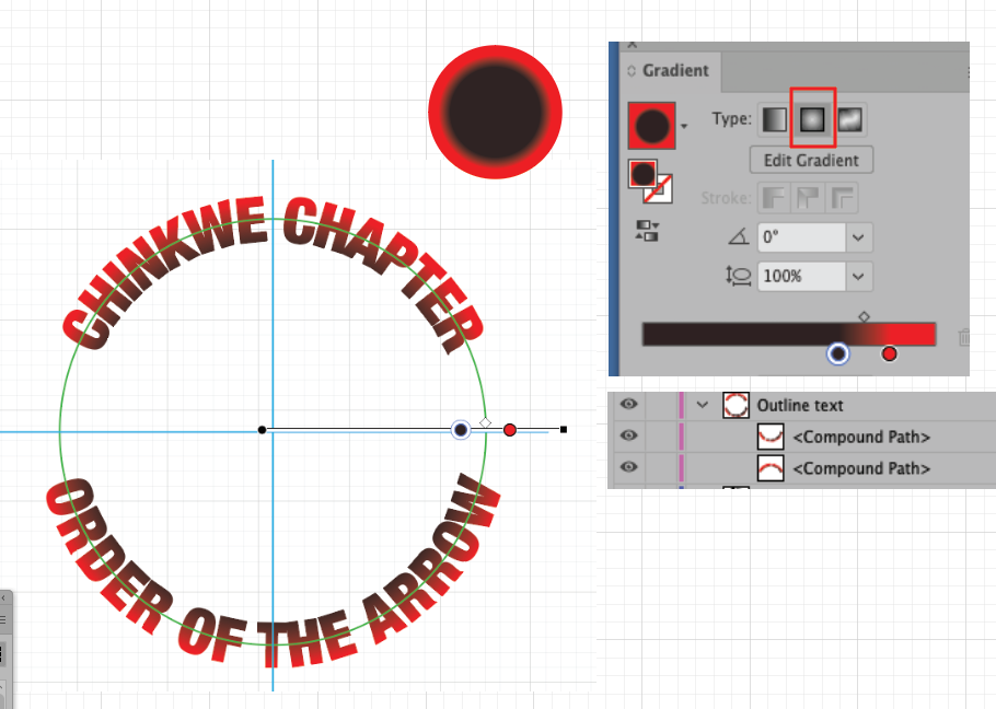 Solved Applying A Gradient To Follow Text On A Path Adobe Community 11803356