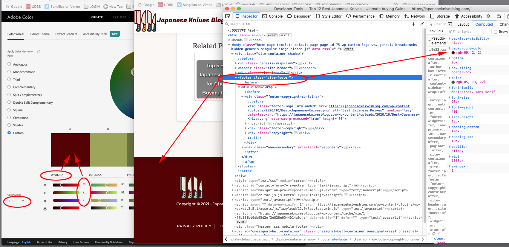 My colors are different which i picked from Adobe ... - Adobe Product ...