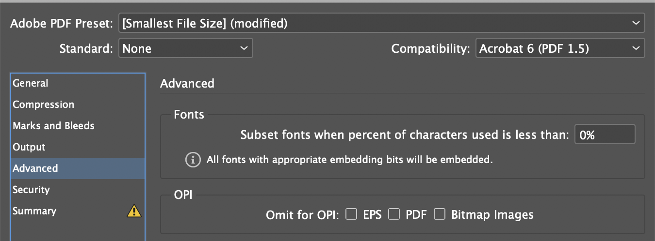 Solved: I got a warning of fond not embedded when exportin... - Adobe ...