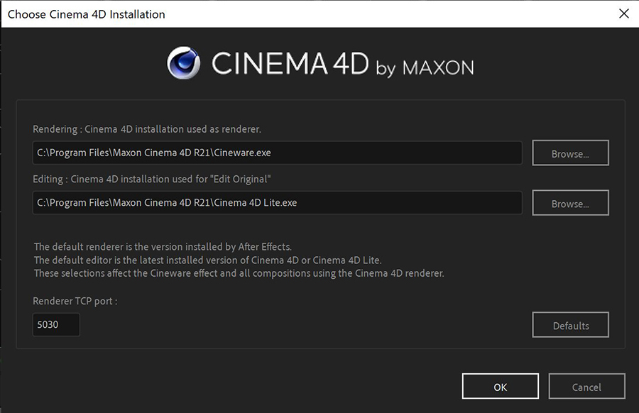 Error using Cinema4D Lite - Adobe Product Community - 11814512