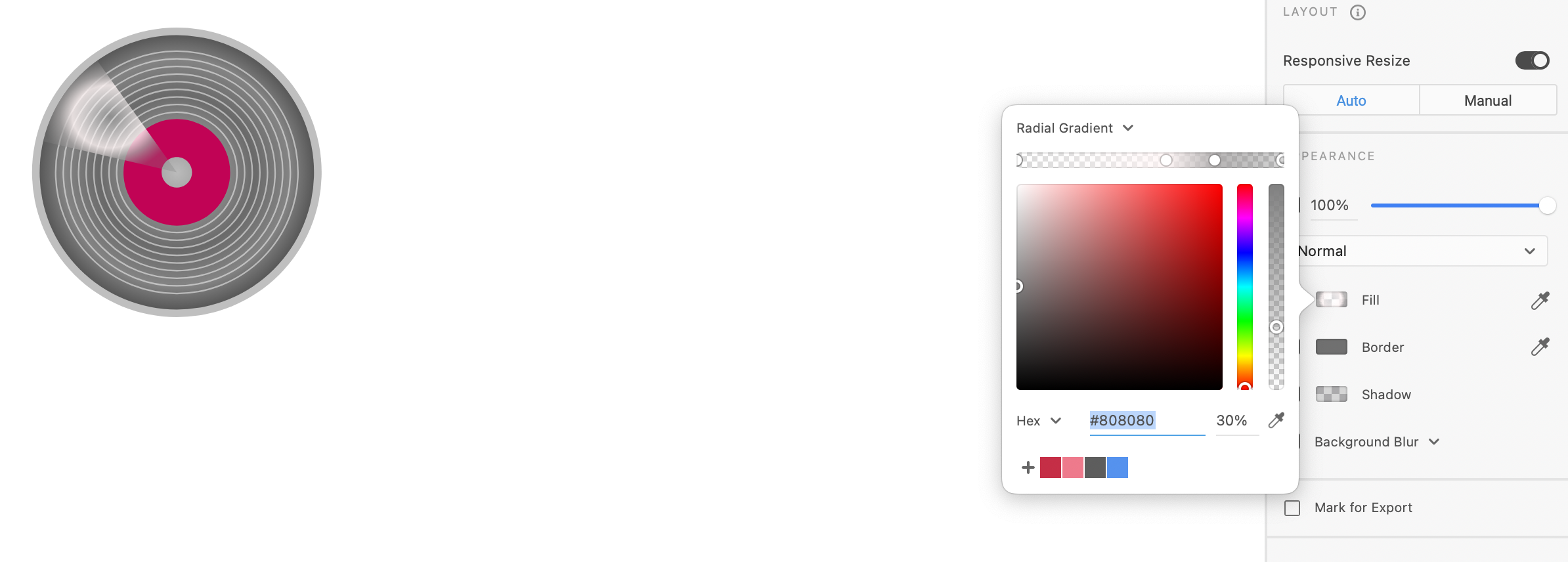 Solved: On-canvas gradient editor on cropped object - Adobe Community ...