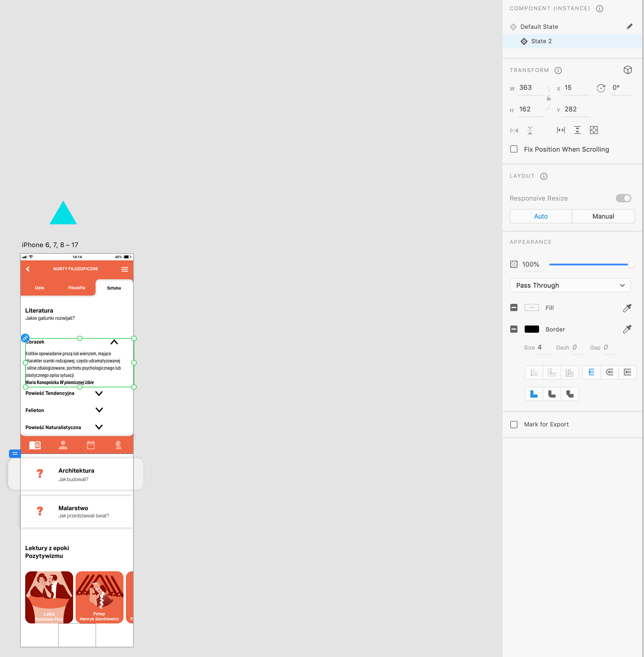 XD drop down covers other components - Adobe Support Community - 11814098