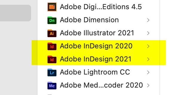 Solved: Install two versions of InDesign on one computer? - Adobe ...