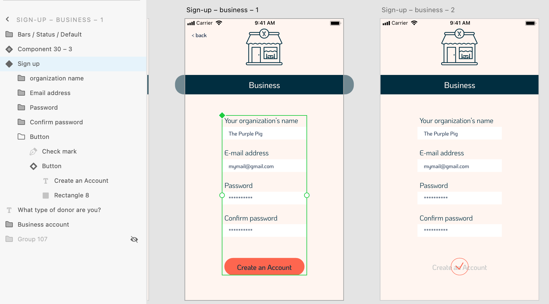 Text in Component jumps when using auto-animate - Adobe Product ...