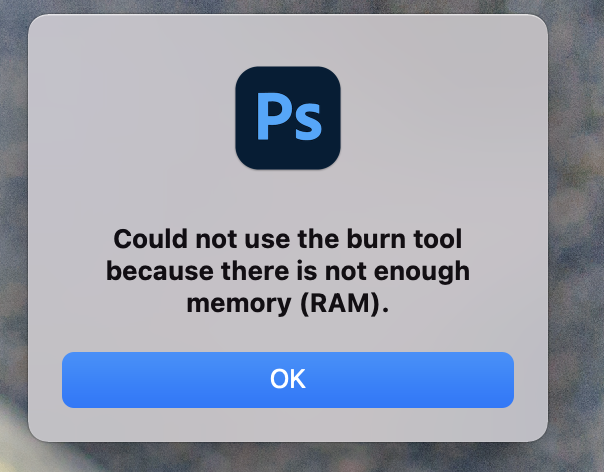 Photoshop on M1 crashes and memory errors - Adobe Product Community ...