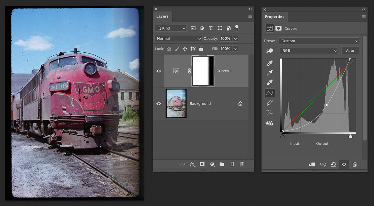How to repair uneven slide film exposures? - Adobe Community - 11839361
