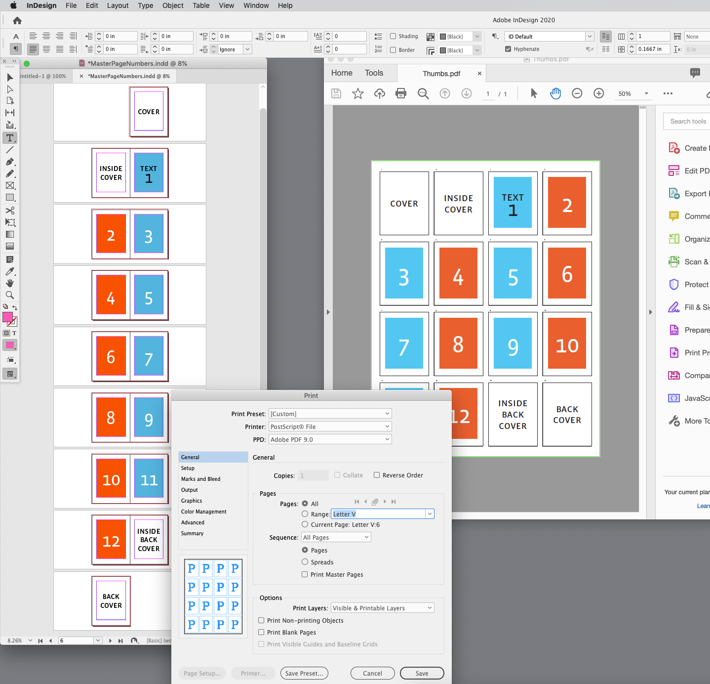 making a .ps thumbnail in InDesign without a print... - Adobe Community ...