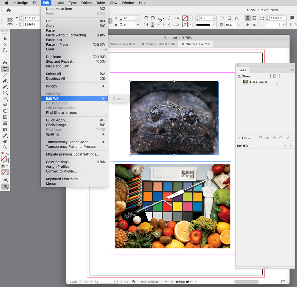 No options to 'edit with' on Indesign - Adobe Support Community - 11091774