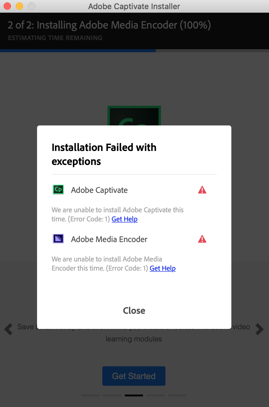 Adobe Captivate installation problem - Adobe Community - 10721060