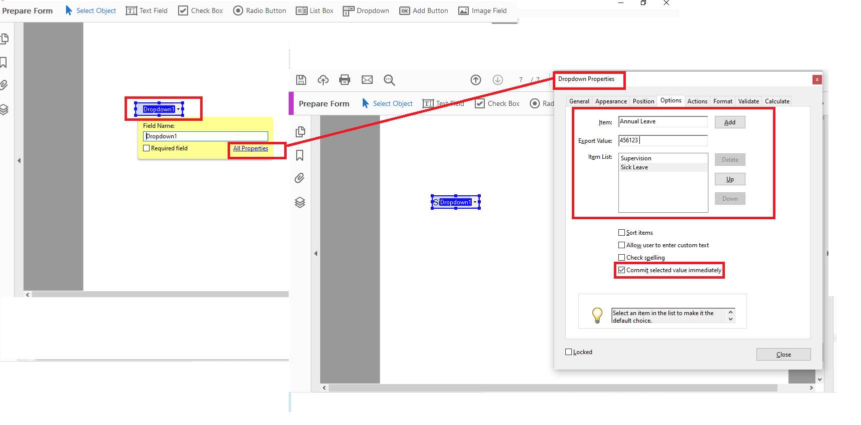 Solved: Help with If else Statement by using a drop down... - Adobe ...
