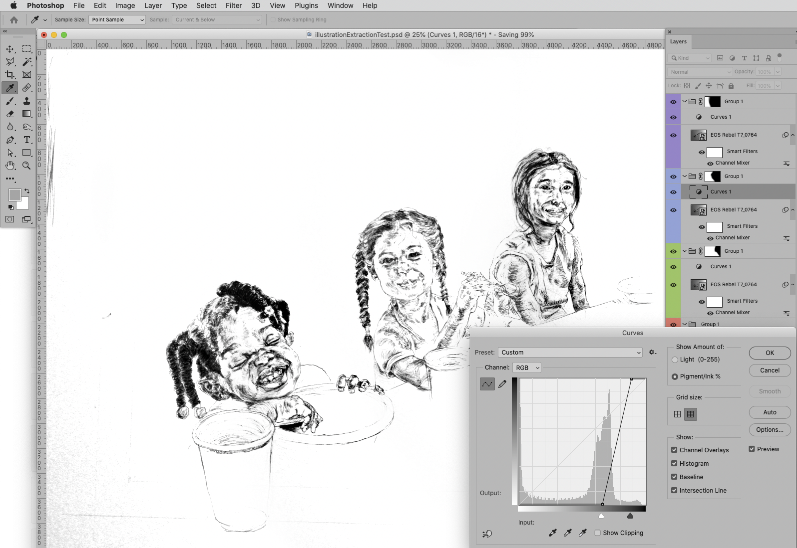 Solved: Removing scan textures - Adobe Community - 11860794