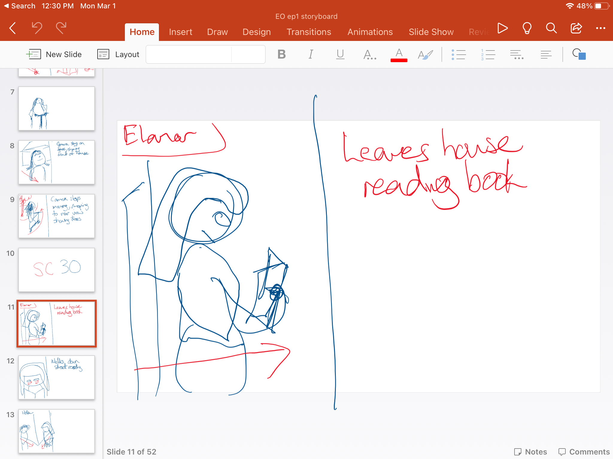Best way to approach a character storyline? - Adobe Community - 11864917