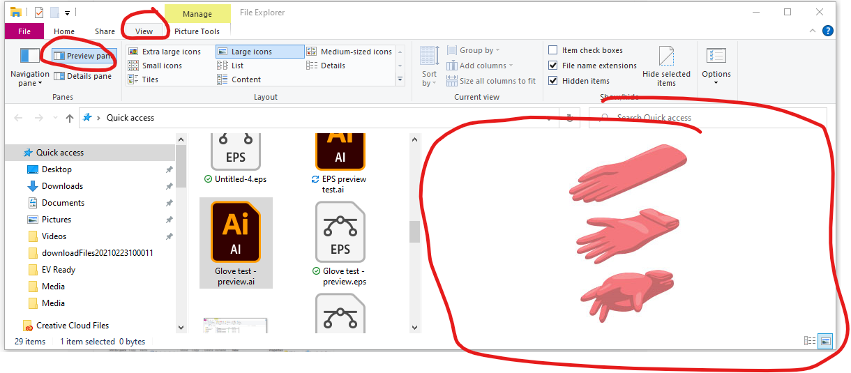 Can't see thumbnails in Windows Explorer [branched... - Adobe Product ...