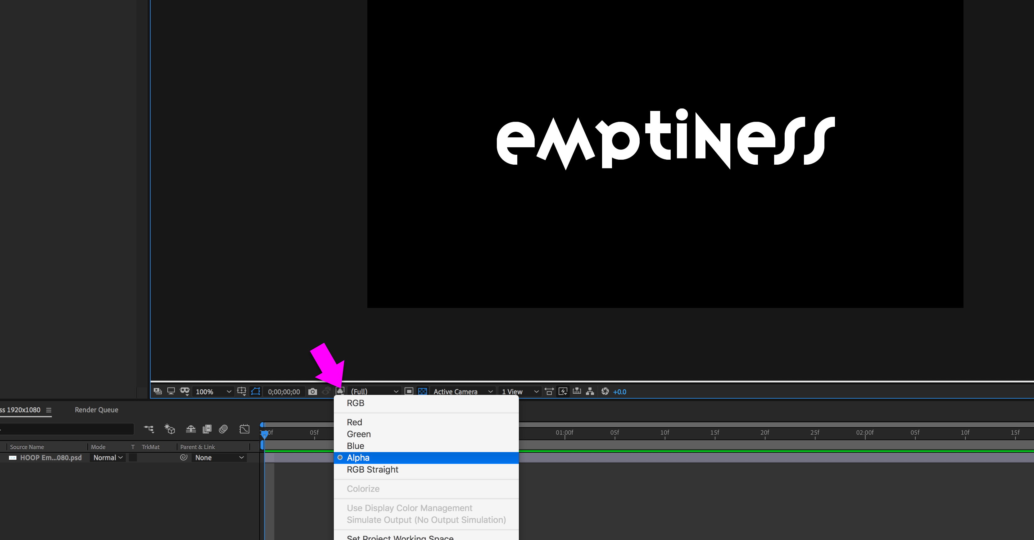 AE not rendering Alpha Channel Anymore - Adobe Product Community - 10858518