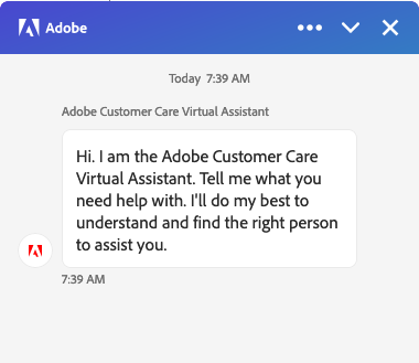 How to contact Adobe support - Adobe Product Community - 10602302