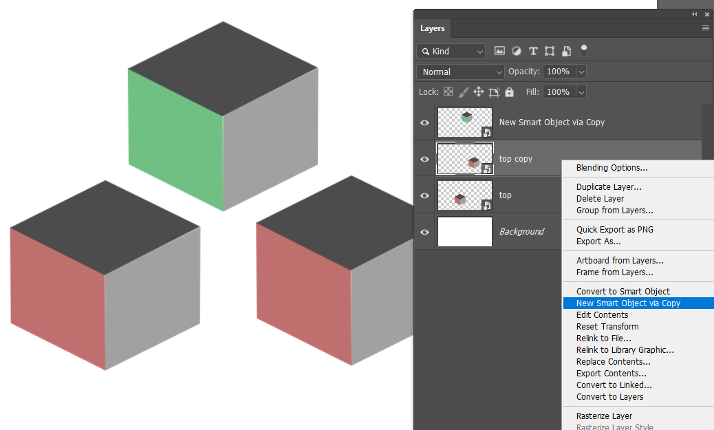Solved Creating New Linked Smart Object On Mockup File Adobe