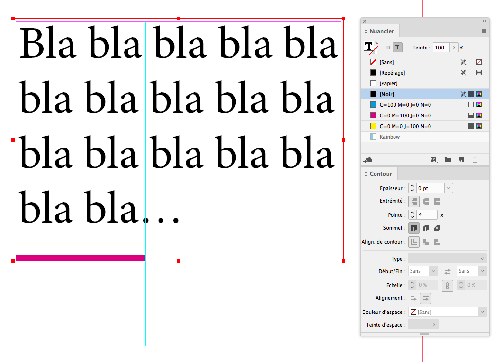 Solved: half a border on a text frame - Page 2 - Adobe Product ...