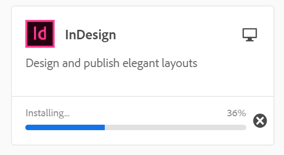 InDesign Installation download stopped - Adobe Product Community - 10723513