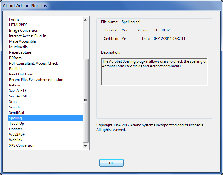 Spell checking form boxes - Adobe Product Community - 11884199