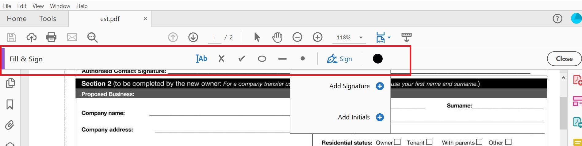 Solved: Missing 'Request for Signature' - Adobe Product Community ...