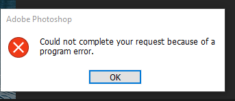 Solved: Program error while opening jpeg file Photoshop 22... - Page 37 ...