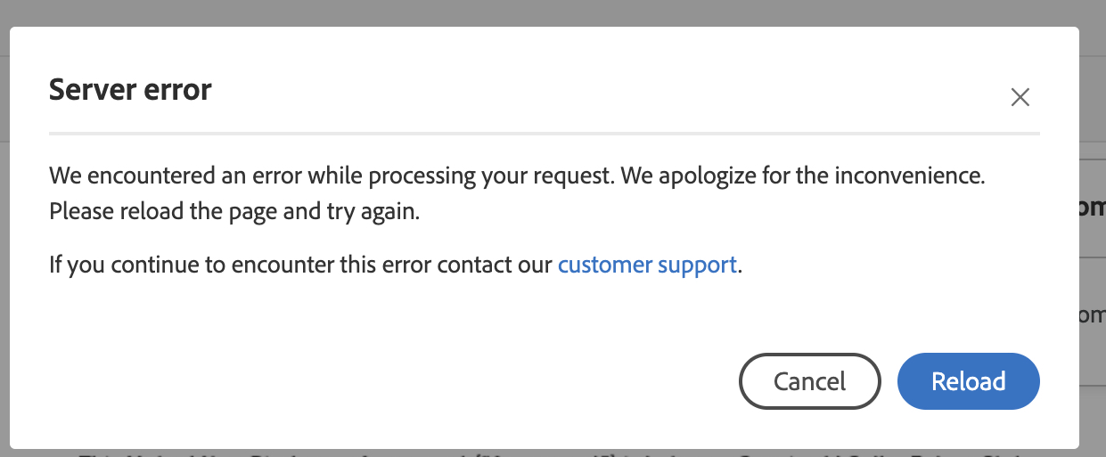 ERROR: "Draft is not accessible due to updated acc... - Adobe Product ...