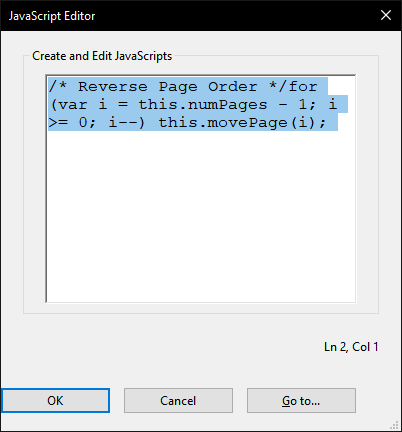 Solved: How to Reverse Pages Order in Acrobat Pro DC - Adobe Community ...
