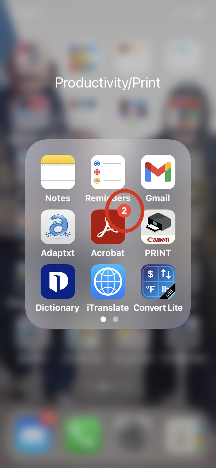 This number’2’ notification. How do you get rid of... - Adobe Product ...