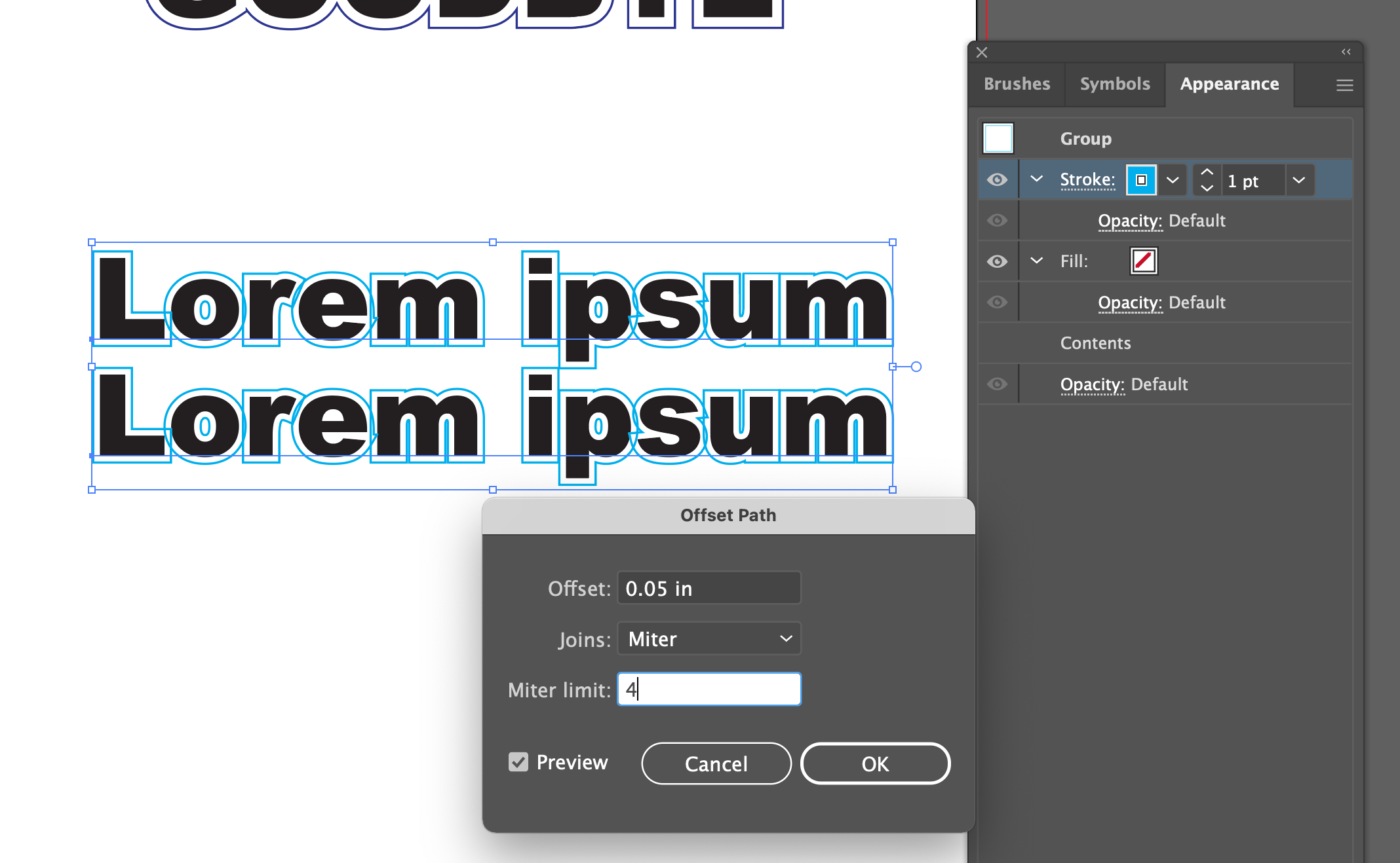 Solved: Creating a relative shape/path around a group of i... - Adobe Product Community - 11917724