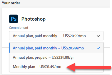 Yearly Subscription Trap - Adobe Product Community - 12533404