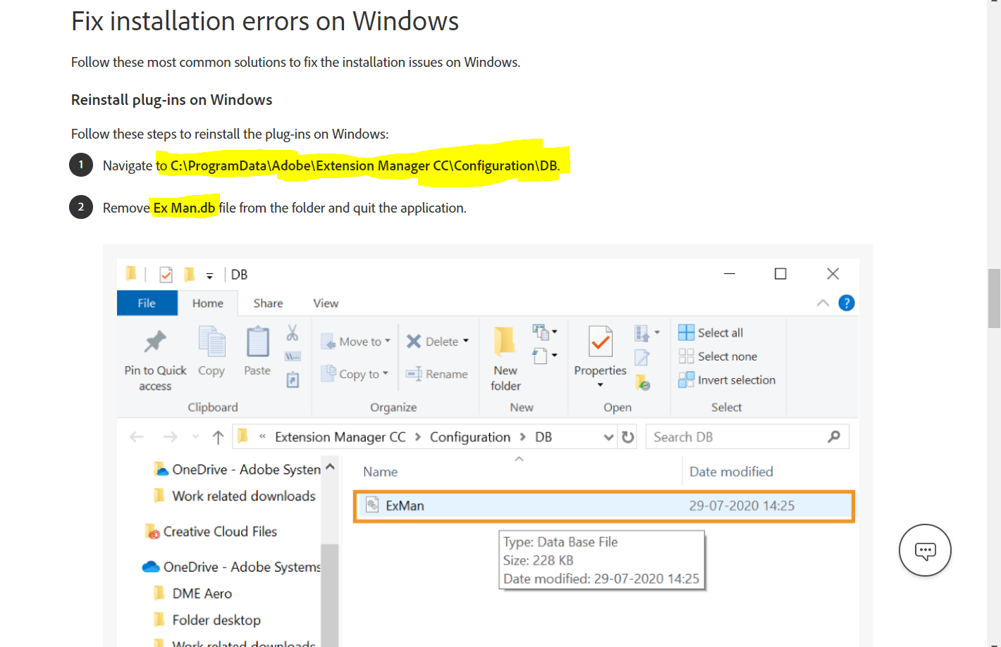 Solved: Error: "Plugin Installation failed" while installi... - Adobe Community - 10848199