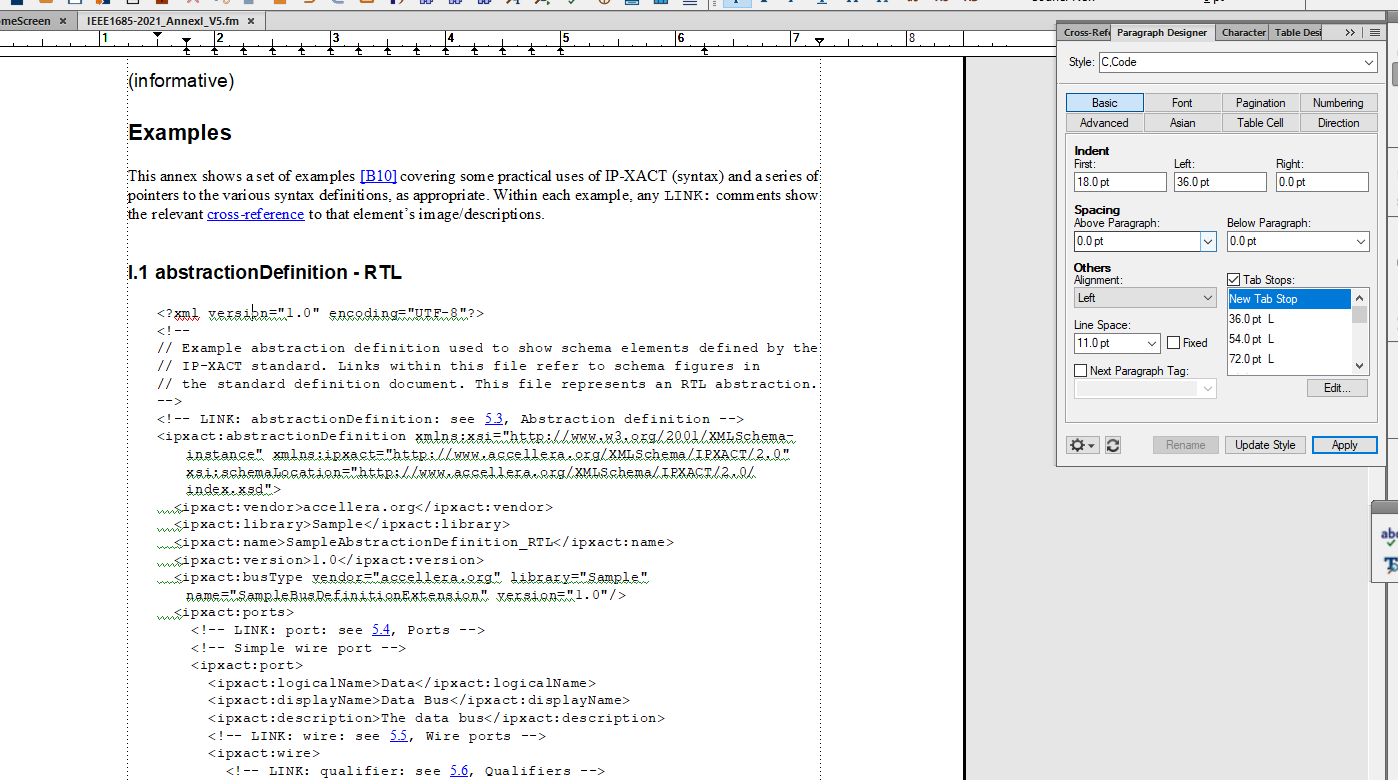 Pasting/importing XML code examples into FM - Adobe Community - 11937150