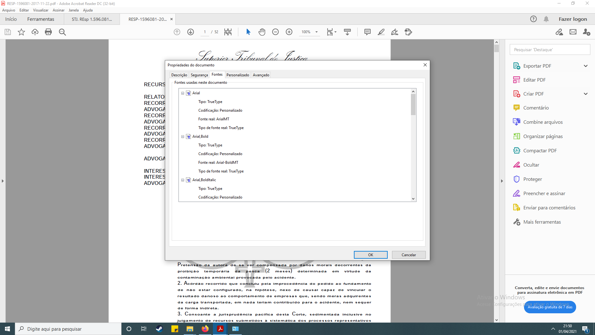 Acrobat showing the fonts differently - Adobe Product Community - 11942795